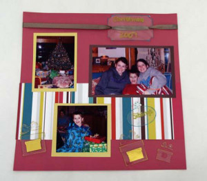 Grafix Clear Craft Plastic Scrapbook Page