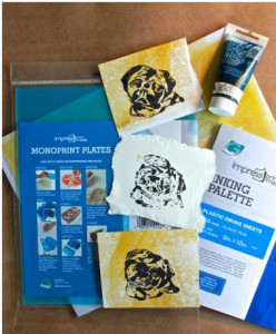 Print Making Series Part 1: How to Make an Additive Monotype