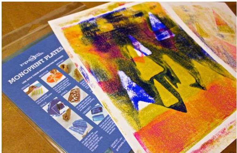 Print Making Series Part 2: How to Make a Reductive Monotype