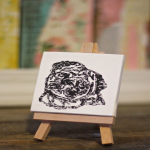 Print Making Series Part 1: How to Make an Additive Monotype